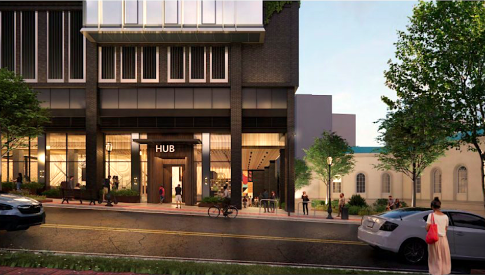 Images: High-rise vision emerges for another Midtown parking lot | Urbanize Atlanta